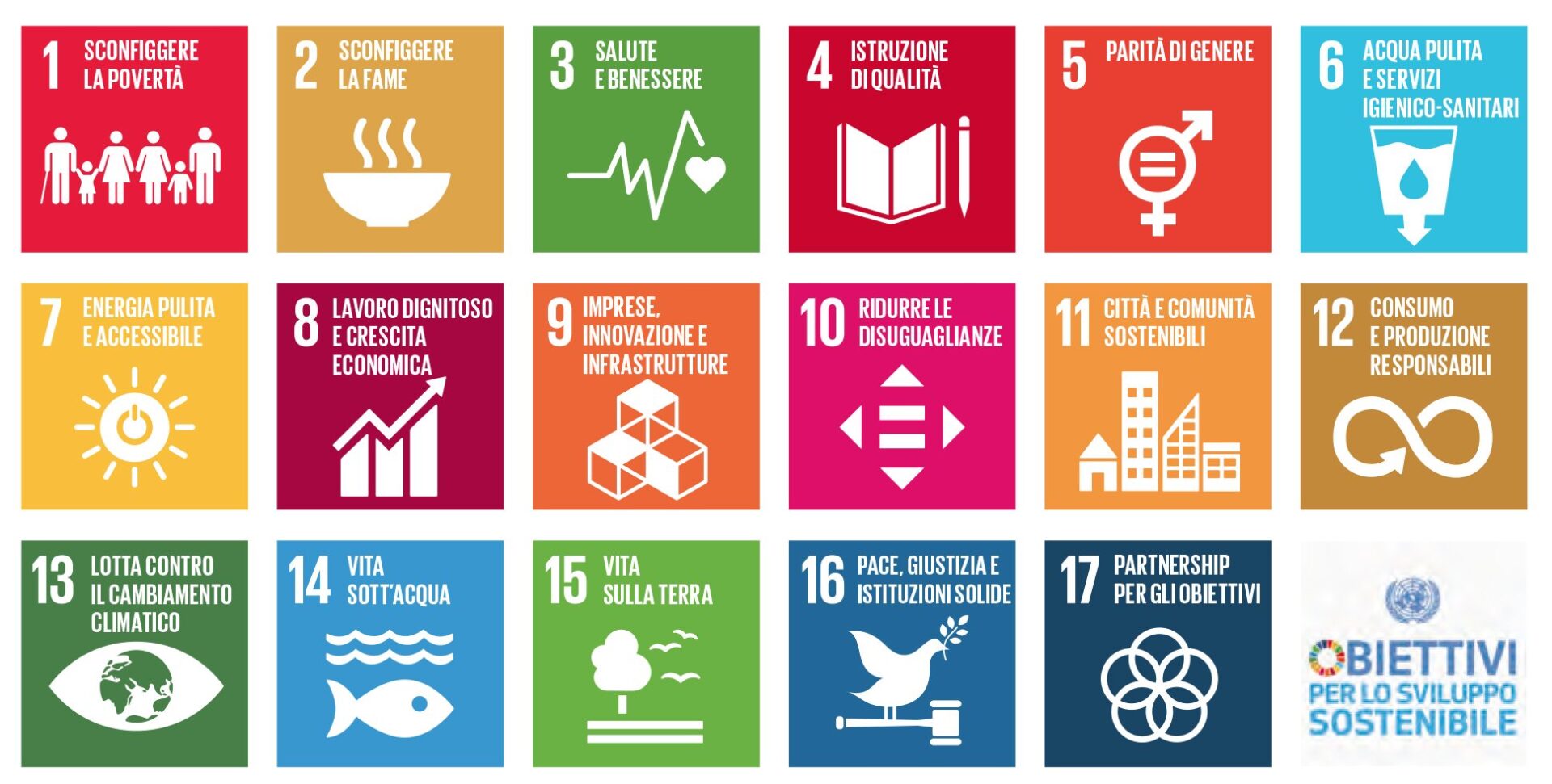 SDGs e Agenda 2030, 17 obiettivi per cambiare il mondo | EnergyCuE